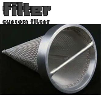 China Temporary Witch Hat Strainer High Speed Fluids Stainless Steel Strainer for sale