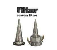 China 1 - 2 Layers Witch Hat Mesh Cone Strainer For Chemical Industry for sale