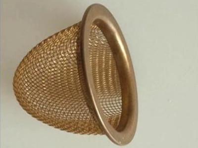 China Cone Stamping Mesh Screen Filter For Petroleum Chemical Industry for sale