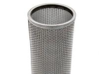 China SS304 316 Multi Layer Wire Mesh Cylinder Filter Abrasion Resistance for sale