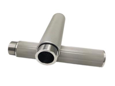 China Stainless Steel Sintered Mesh Screen Filter Cylinder / Custom Mesh Filters for sale