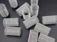 China Plain Woven Custom Metal Filter Elements Tube Wear Resistance for sale