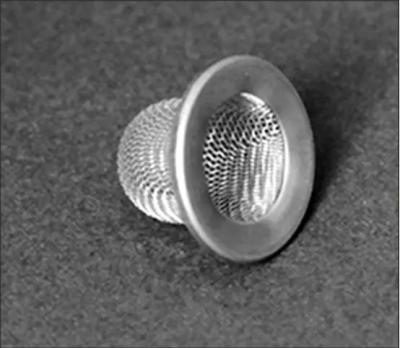 China Custom Stainless Steel Stamping Strainer Screen Cap Filter Screen Weaving for sale