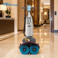 China High Quality Cheap Commercial Cleaning Machine 24V 12AH Hand Push Mini Floor Scrubber Machine for sale