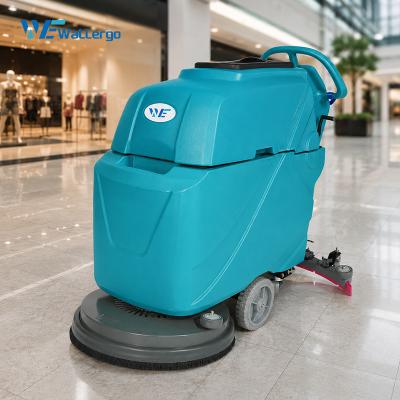 China Automatic Hand Push Floor Cleaning Machine Professional Commercial Marble Floor Scrubber for sale