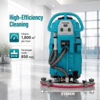 China High Quality Industrial Floor Scrubber Machine for Factory Maintenance Manufacturing Plant Professional Cleaning in Narrow Aisle for sale