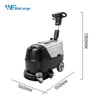 China High Quality Portable Floor Scrubber Machine Easy Push for Home Use for sale