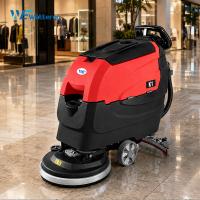 China Commercial Electric Automatic Floor Scrubber Concrete Floor Cleaning Machine for sale