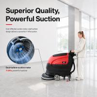China Commercial Electric Automatic Floor Scrubber Concrete Floor Cleaning Machine for sale