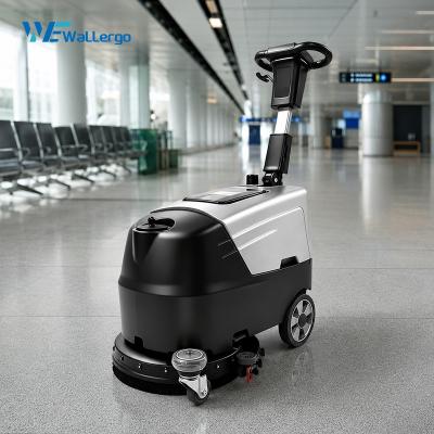 China Professional Walk Behind Floor Scrubber with 25L Solution/30L Recovery Tanks for sale