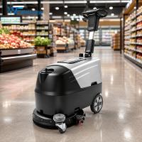 China Commercial Use Electric Battery Powered Walk-behind Floor Scrubber for Cleaning for sale