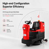 China Sell Well 24V 200AH Lithium Battery Commercial Floor Scrubber Large Area Factory Workshop Intelligent Cleaning Machine for sale