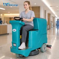China High Quality Single Brush Electric Driving Cleaning Machine Industrial Ride on Floor Scrubber Suitable for Warehouse Factory for sale