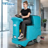 China High Quality Single Brush Electric Driving Cleaning Machine Industrial Ride on Floor Scrubber Suitable for Warehouse Factory for sale