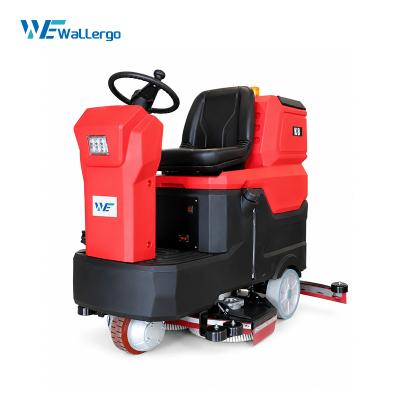 China Hotsale Intelligent Ride-on Floor Scrubber Concrete Mop Cleaning Machine for Warehouse Airportshigh-speed Rail Stations for sale