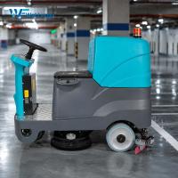 China Industrial Electric Dual Brush Floor Cleaning Machine for Construction Industries with Core Motor and Battery for sale