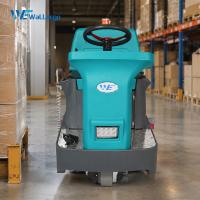 China Industrial Electric Dual Brush Floor Cleaning Machine for Construction Industries with Core Motor and Battery for sale