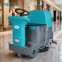 China Industrial Electric Dual Brush Floor Cleaning Machine for Construction Industries with Core Motor and Battery for sale