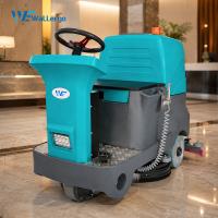 China Industrial Electric Dual Brush Floor Cleaning Machine for Construction Industries with Core Motor and Battery for sale