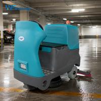 China Electric Three Brush Ride on Floor Cleaning Machine Terrazzo Cleaning Machine Industrial Floor Scrubber for sale