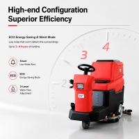 China Hotsale Automatic Micro Driving Ride on Floor Scrubber Machine Concrete Warehouse Mop Cleaning Machine for sale