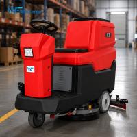 China Intelligent Battery Powered Ride on Floor Scrubber Machine Marble Cleaning Machine Industrial Floor Scrubber for sale