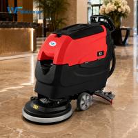 China Smart Lightweight Hotel Restaurant Marble Floor Scrubber Automatically Self-Propelled Tile Floor Scrubber Dryer for sale