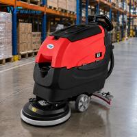 China Smart Lightweight Hotel Restaurant Marble Floor Scrubber Automatically Self-Propelled Tile Floor Scrubber Dryer for sale