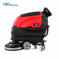 China Best Sell 900W High Power Floor Scrubber Electric Industrial Hand Push Cleaning Equipment for sale
