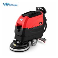 China Best Sell 900W High Power Floor Scrubber Electric Industrial Hand Push Cleaning Equipment for sale