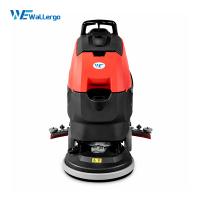 China Best Sell 900W High Power Floor Scrubber Electric Industrial Hand Push Cleaning Equipment for sale