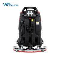 China Best Sell 900W High Power Floor Scrubber Electric Industrial Hand Push Cleaning Equipment for sale