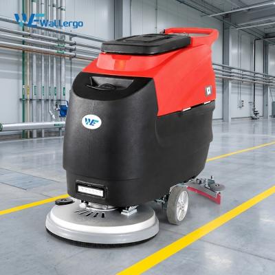China Best Sell Industrial Self-Propelled 900W High-power Floor Cleaner Machine Factory Warehouse Floor Scrubber for sale