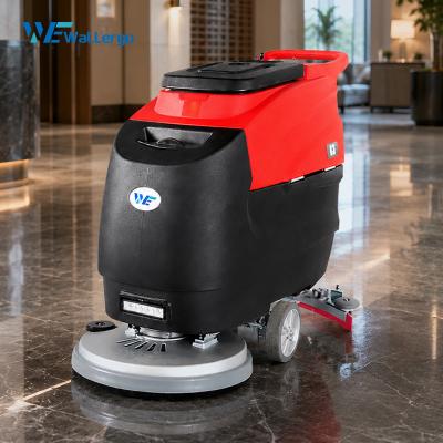 China Industrial Commercial Self-Propelled Floor Cleaner Machine 80AH Li Battery Supermarket Automatic Floor Scrubber for sale