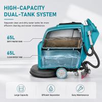 China Self-Propelled Floor Scrubber Suitable for Cleaning and Drying Supermarket Floor for sale