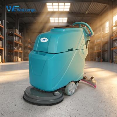 China Best Sell Battery-powered Floor Cleaning Machine Tiles Cleaning Machine Concrete Scrubber Floor Scrubber Drier for Warehouse for sale