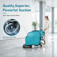 China Best Sell Battery-powered Floor Cleaning Machine Tiles Cleaning Machine Concrete Scrubber Floor Scrubber Drier for Warehouse for sale