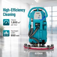 China Best Sell Battery-powered Floor Cleaning Machine Tiles Cleaning Machine Concrete Scrubber Floor Scrubber Drier for Warehouse for sale