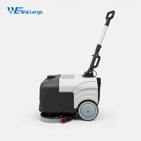 China Hotsale Small Floor Scrubber Battery Powered 120 Minutes Run Time Hand Push Floor Washing Machine Applicable to Hotel School for sale