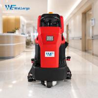 China Electric Ride-on Floor Scrubber Battery Powered Scrubber Dryer for Cleaning in Hotels and Shopping Malls for sale