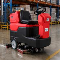 China Electric Ride-on Floor Scrubber Battery Powered Scrubber Dryer for Cleaning in Hotels and Shopping Malls for sale