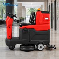 China Commercial Electric Ride-on Cleaning Machine School Canteen Tiles Floor Scrubber for sale