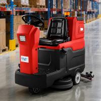 China Commercial Electric Ride-on Cleaning Machine School Canteen Tiles Floor Scrubber for sale