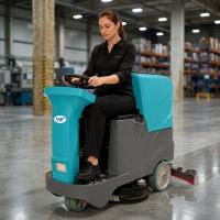 China 2026 New Arrivals Electric Dual-brush Marble Automatic Cleaning Machine Industrial Floor Scrubber for sale