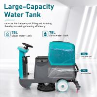 China Best Sell 3 in 1 Industrial Area Floor Scrubber Machine 660MM Cleaning Width for Factory Floors Warehouses for sale