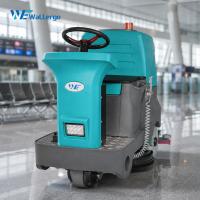 China Industrial Floor Cleaning Machine Battery Powered Electric Ride on Cleaning Machine for Warehouse Parking Lot for sale