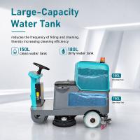 China High Quality 3 in 1 Automatic Floor Scrubber Concrete Warehouse Mop Cleaning Machine for sale