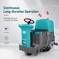 China Best Sell 860mm Commercial Electric Floor Scrubber Industrial Marble Floor Scrubber Cleaning Machine for Warehouse Gymnasium for sale