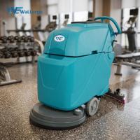 China Factory Wholesale Hard Floor Scrubber Machine Electric Walk-behind Concrete Floor Scrubber Suitable for Storehouse Gym for sale