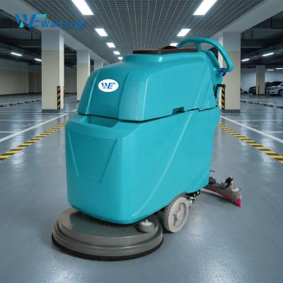 China 200AH Lithium Battery Walk-behind Floor Cleaning Machine Industrial Floor Scrubber Mop Wiper Machine for sale